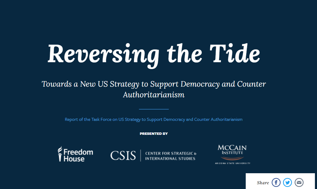 Reversing the Tide | Freedom House